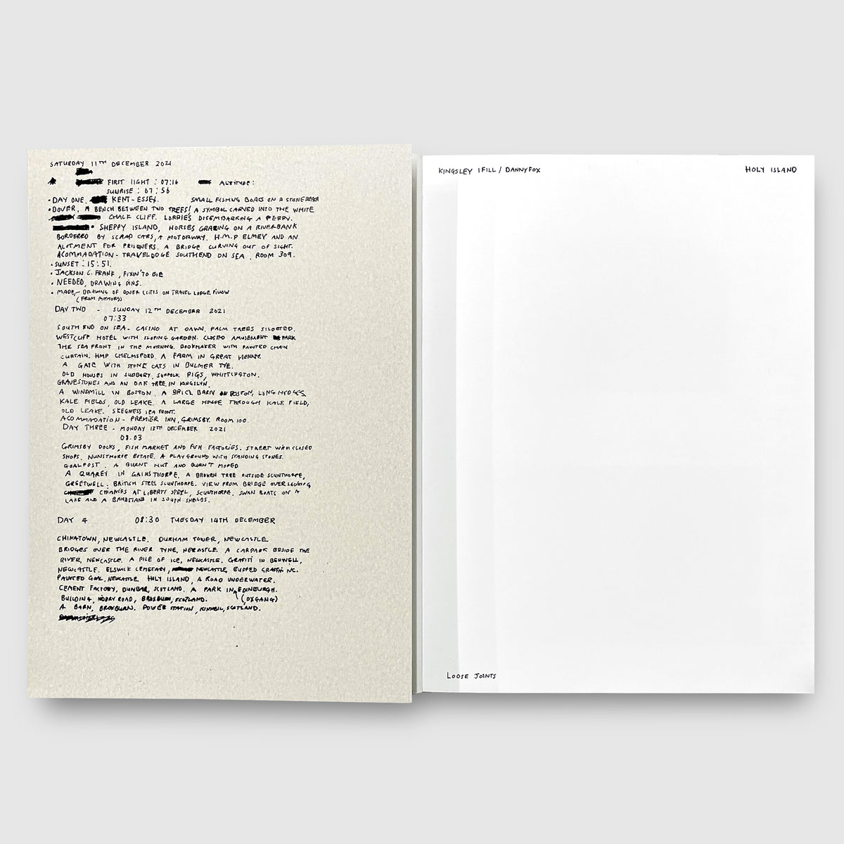 Danny Fox, Kingsley Ifill | HOLY ISLAND | Post Architecture Books